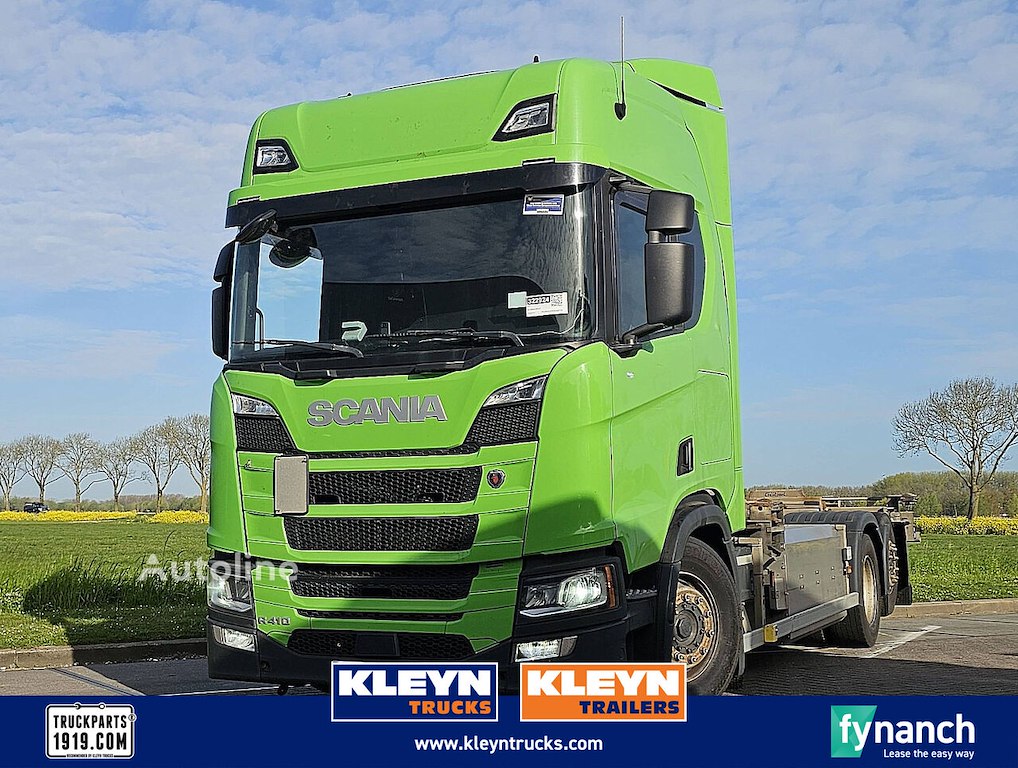 Scania R410 6X2*4 RET. CNG GAS vozilo za prevoz kontejnera