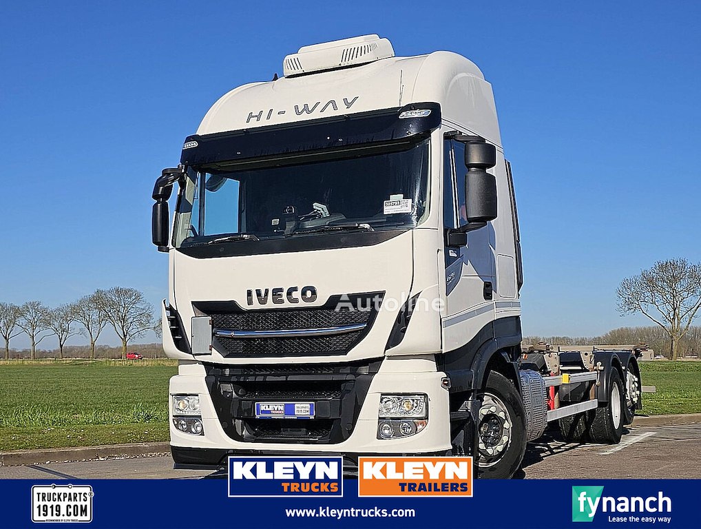 IVECO AS260S42 STRALIS 6X2 INTARDER ALCOA'S vozilo za prevoz kontejnera