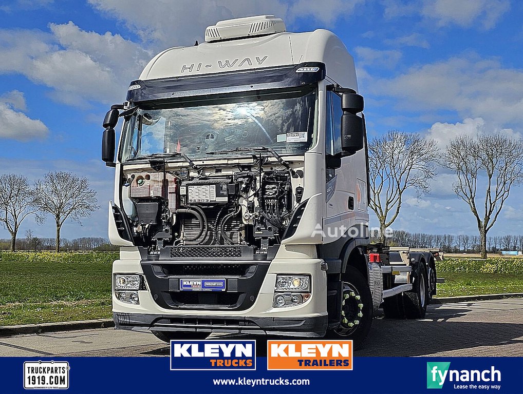 IVECO AS260S42 STRALIS 6X2 INTARDER ALCOA'S vozilo za prevoz kontejnera