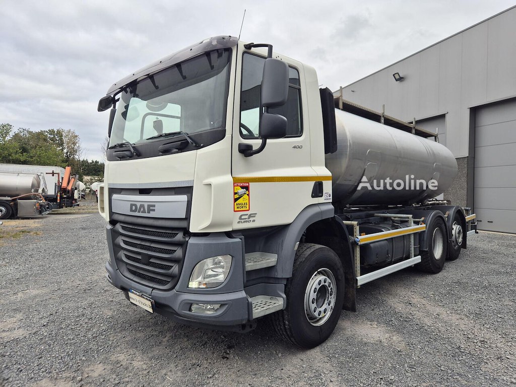 DAF CF 400 14500L INOX TANK - 3 COMPARTMENTS - INTARDER autocisterna