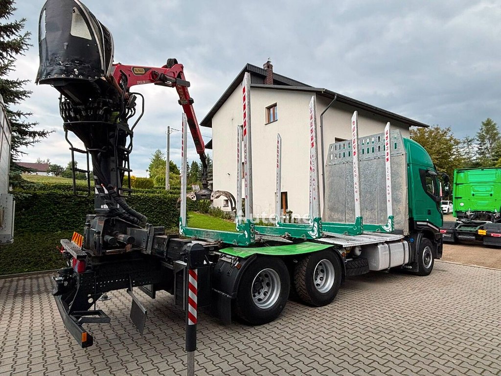 IVECO Stralis X-WAY 570 kamion za prevoz drva