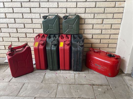 Kanistri za gorivo od 20, 10 i 5 litara