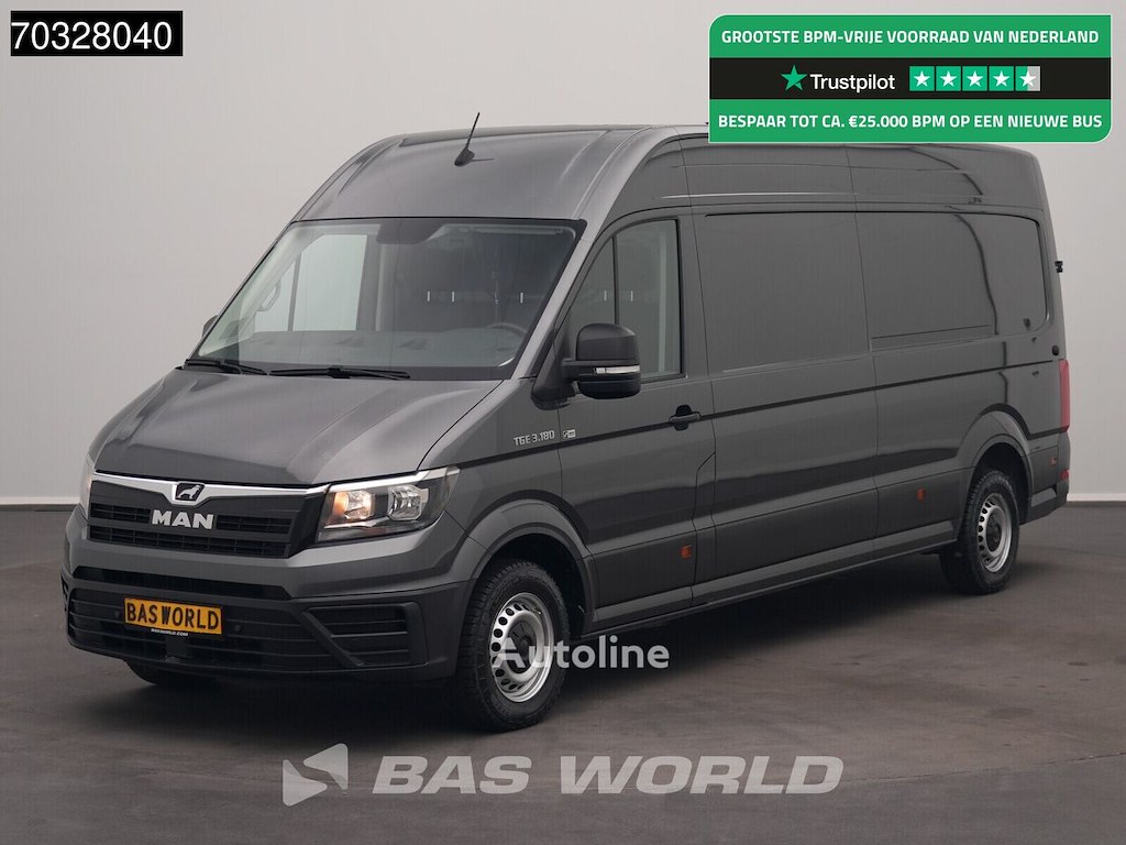 MAN TGE 3.180 Automaat 180PS L4H3 Trekhaak Airco Cruise Camera Euro6 laki furgon