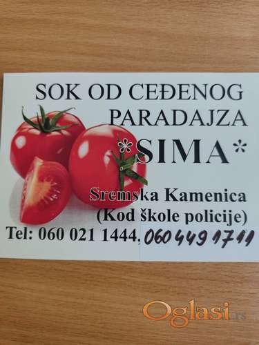 Ceđeni paradajz