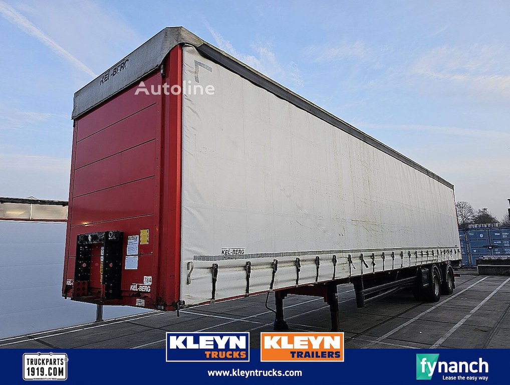 Kel-Berg KELBERG S3582 2 AXLE TAILLIFT poluprikolica sa kliznom ceradom