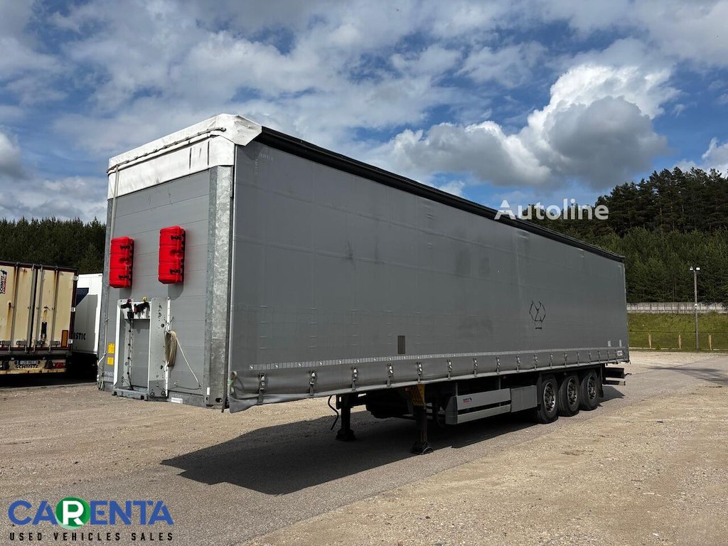 Schmitz Cargobull SCS 24 rida ~60000km poluprikolica sa kliznom ceradom
