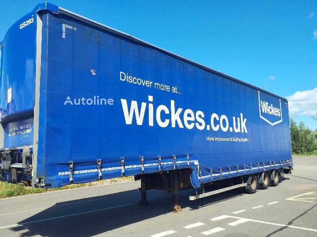 Lawrence David LTD Trailer Curtainsider Fixed Roof Straight poluprikolica sa kliznom ceradom