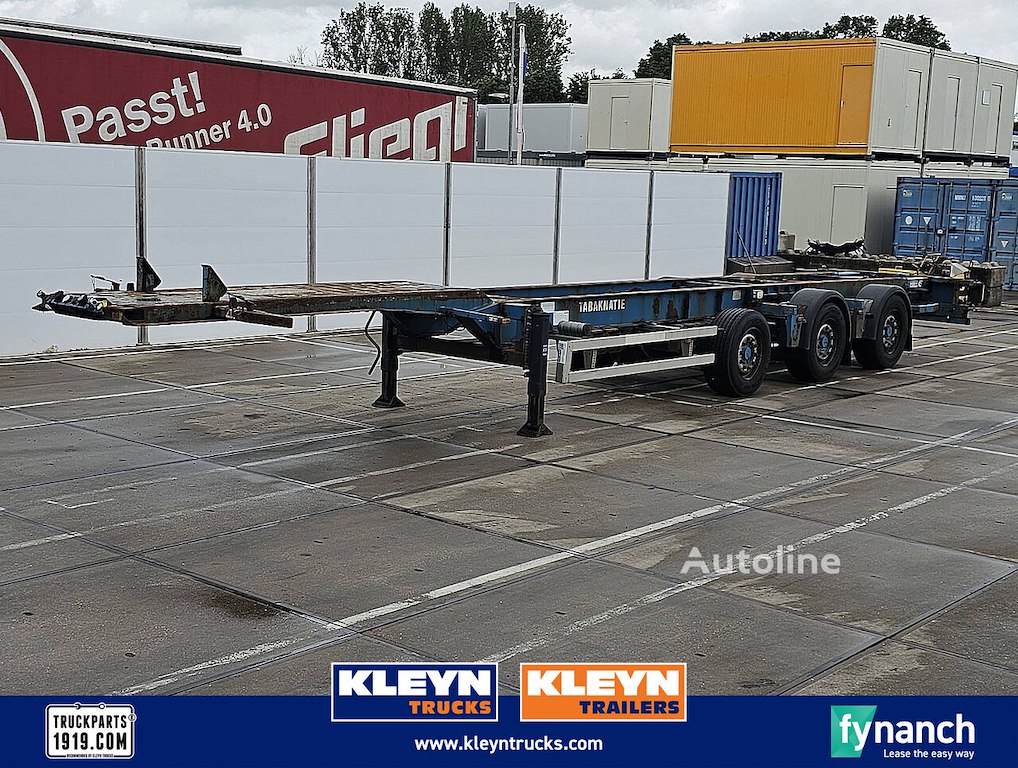 Renders CHASSIS PORTMASTER poluprikolica za prevoz kontejnera