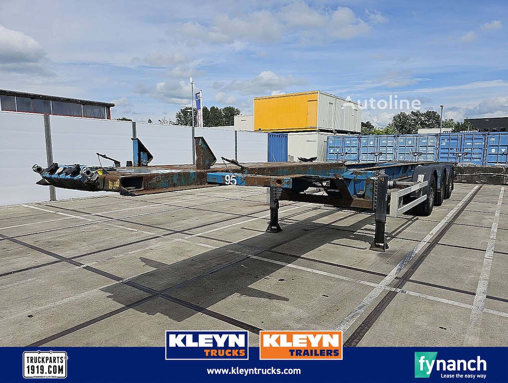 Renders CHASSIS PORTMASTER poluprikolica za prevoz kontejnera