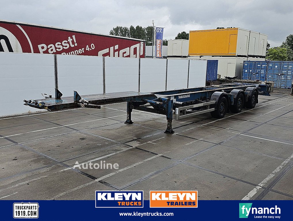 Renders CHASSIS PORTMASTER poluprikolica za prevoz kontejnera
