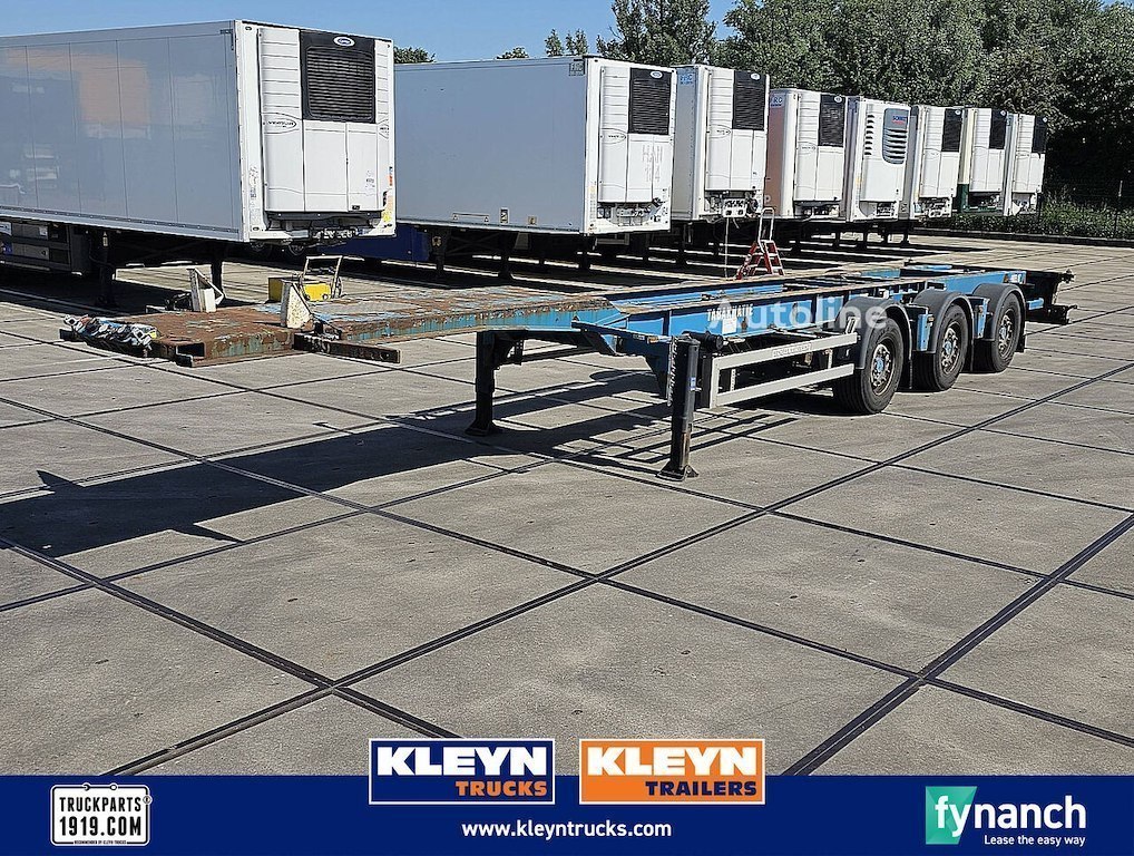 Renders CHASSIS PORTMASTER poluprikolica za prevoz kontejnera