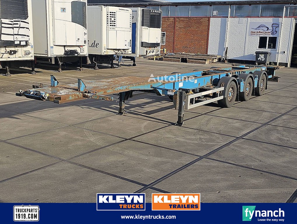 Renders CHASSIS PORTMASTER poluprikolica za prevoz kontejnera