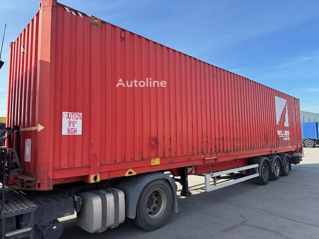 LAG O-3-CC 45 ft met container /avec container poluprikolica za prevoz kontejnera