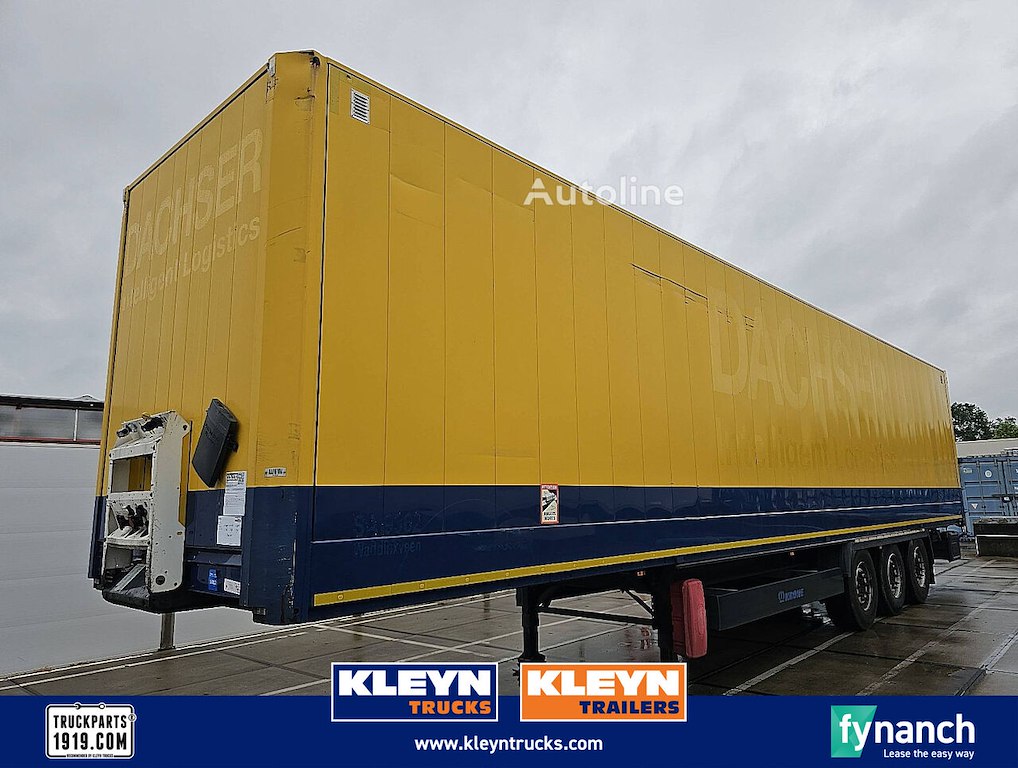 Krone SD DRYLINER TEXTILE DOPPLESTOCK furgon poluprikolica