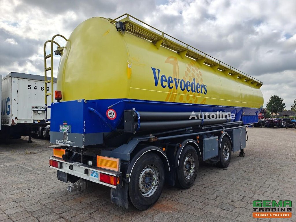 Lambrecht Bulkoplegger 51m3 - 9 Compartments - BULK Mixed Feed/Futter - Li cisterna silos