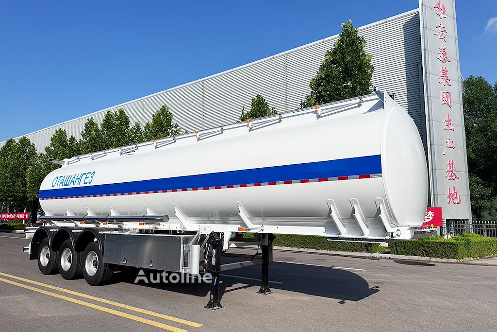 Nova CHIV Trailer SAF Axles Air Suspension Aluminum Fuel Tanker Trailer cisterna za goriva i maziva