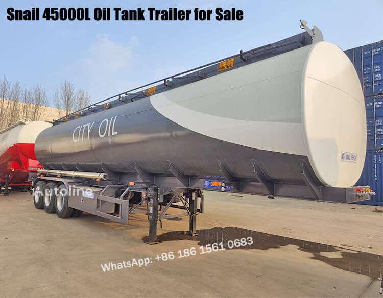 Nova Snail 45000L Oil Tank Trailer for Sale in Kenya cisterna za goriva i maziva
