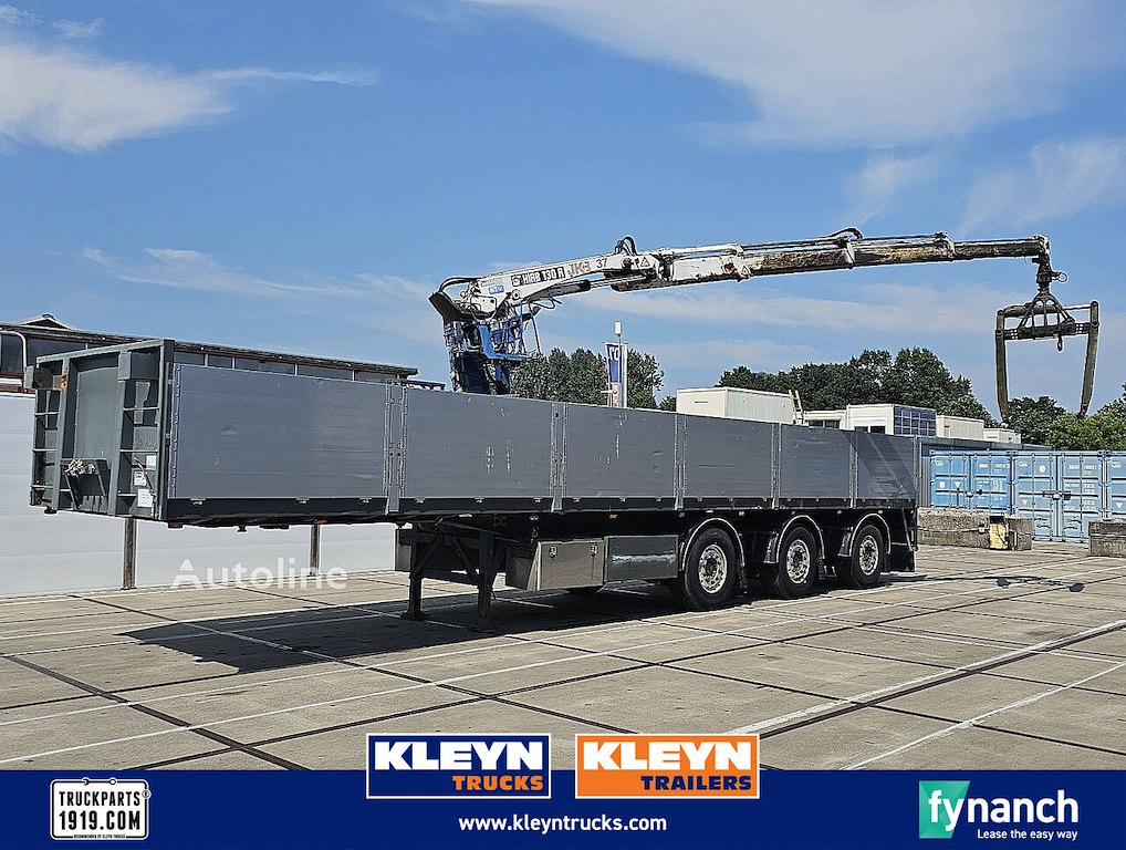 KWB P-393-STI-R-1 HIAB 130 R poluprikolica sa ravnom platformom