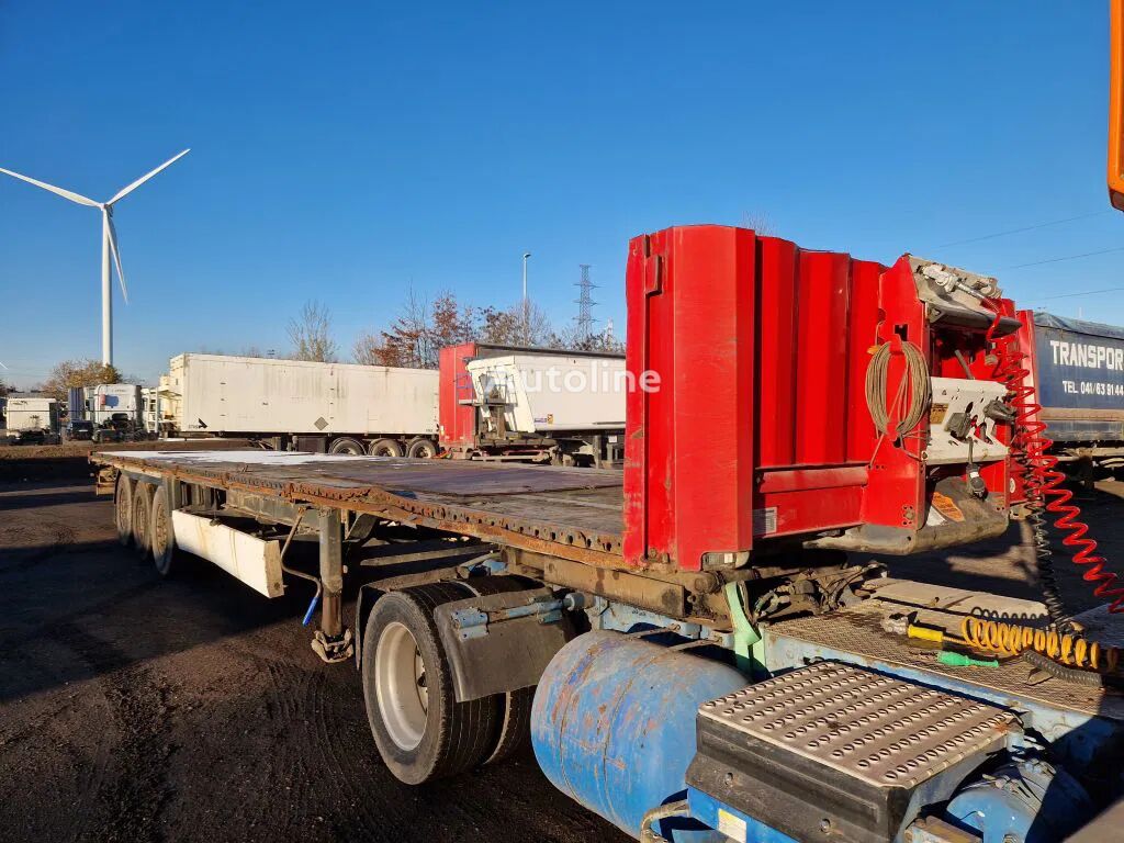Krone SD 27 / / COIL / COILMULDE / FOSSE Á BOBINE poluprikolica sa ravnom platformom