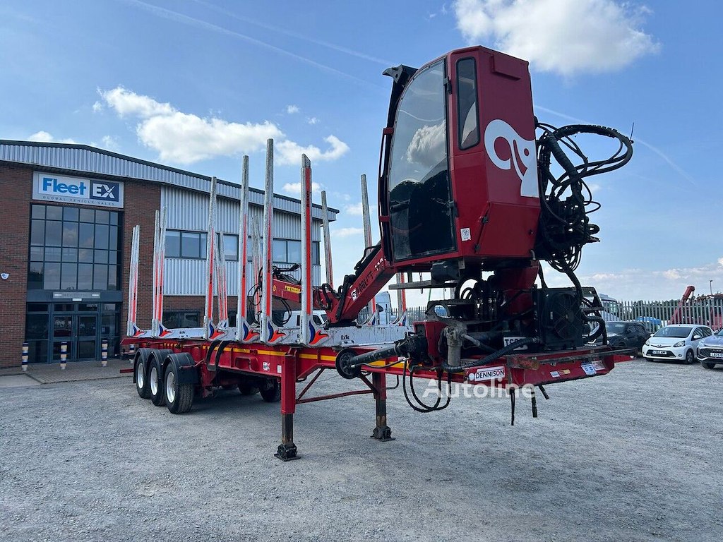 Dennison LOG CARRIER TRAILER 2020 – C526466 poluprikolica za prevoz drva