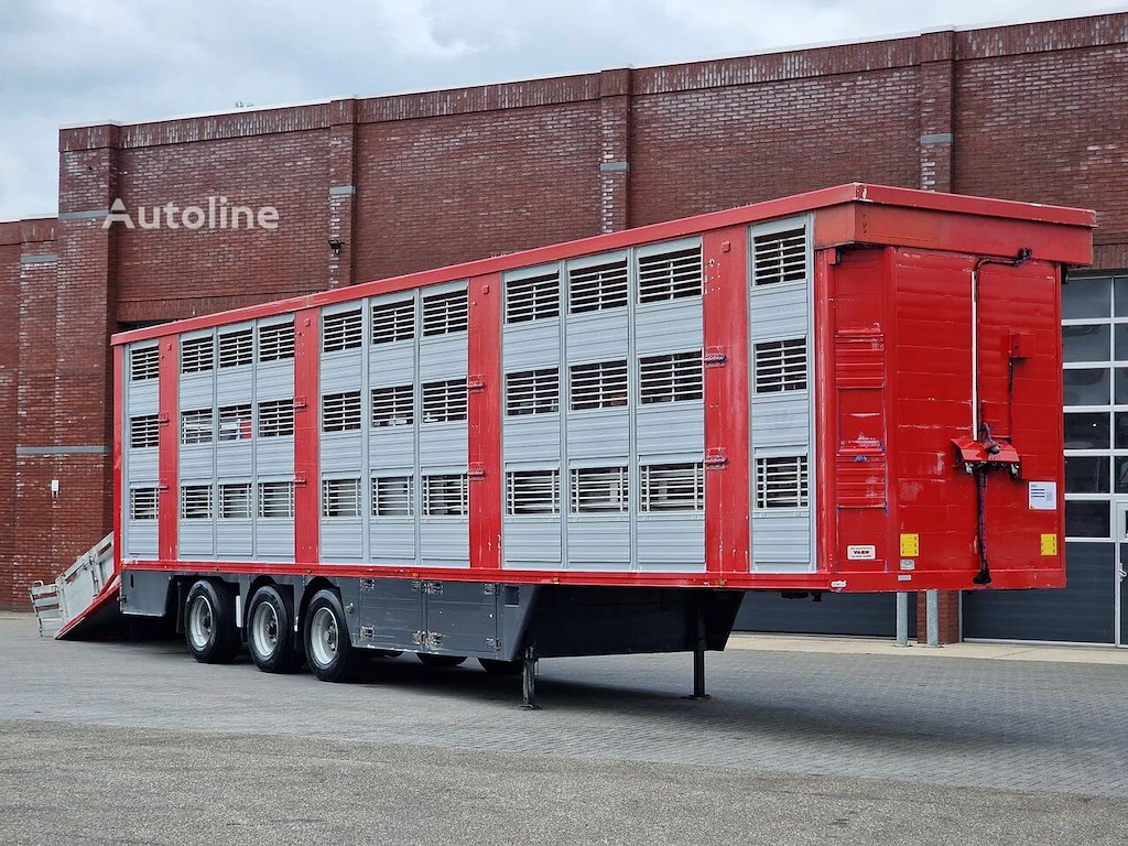 Finkl 3 deck - lift- water - vans - steering axle poluprikolica za prevoz stoke