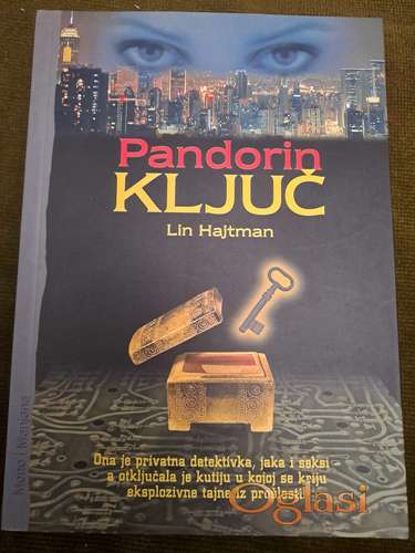 Lin Hajtman, Pandora ključ. Cena:900 dinara. Tel. 060-5858153