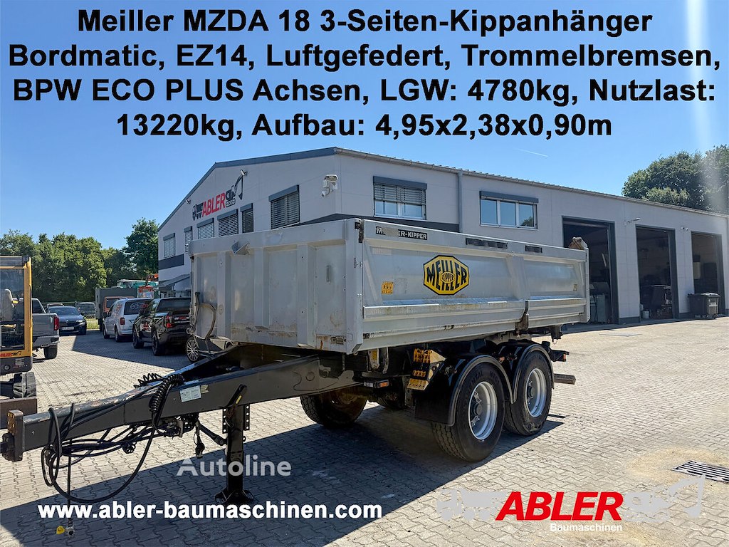 Meiller MZDA 18 prikolica kiper