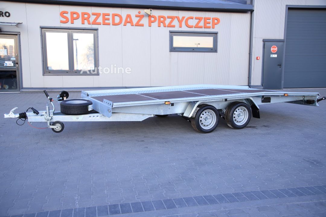 Nova Niewiadów JUPITER 4.5 x 2.1 + Sklejka DMC 2700 kg Koła 195R13C prikolica autotransportera