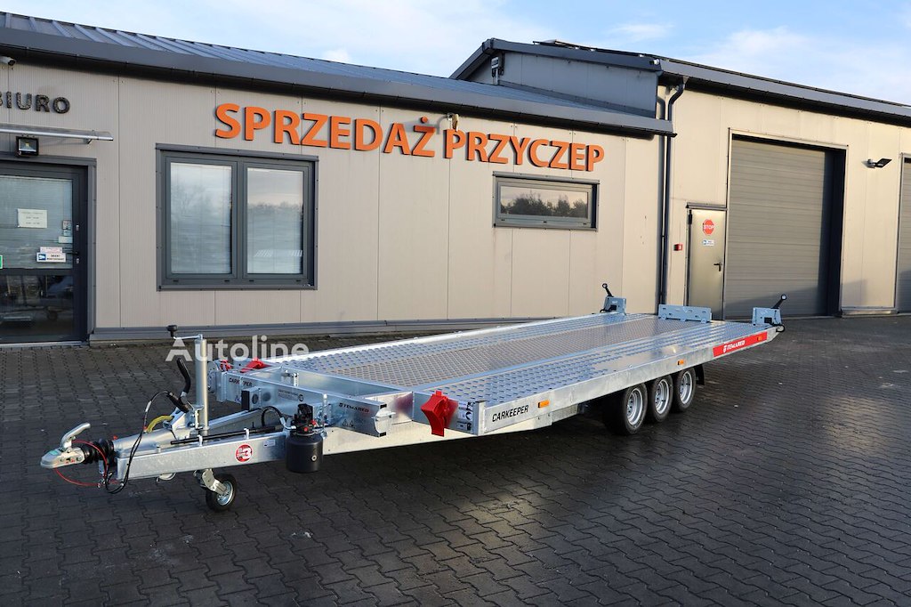 Nova Temared TEMARED CARKEEPER 5820/3 3,5T 580x207cm, Uchylna hydraulicznie , prikolica autotransportera