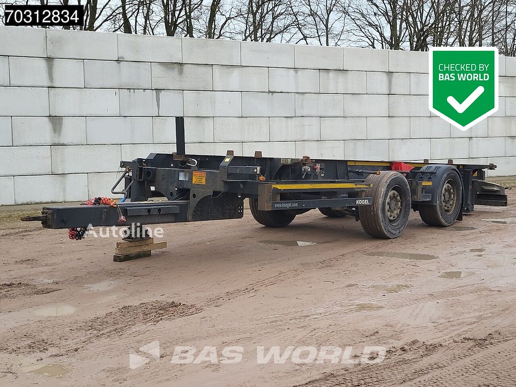 Kögel ZW18 2 axles prikolica za kontejnere