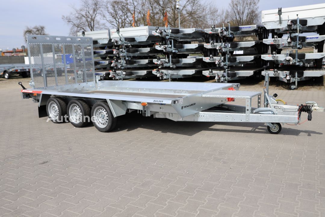 Nova Temared BUILDER 3 4018/3 S 3,5T ,Koła 195R13C 400x180x30 do przewozu spr prikolica za građevinske strojeve