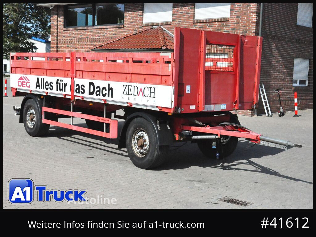 Schwarzmüller AZ prikolica sa ravnom platformom
