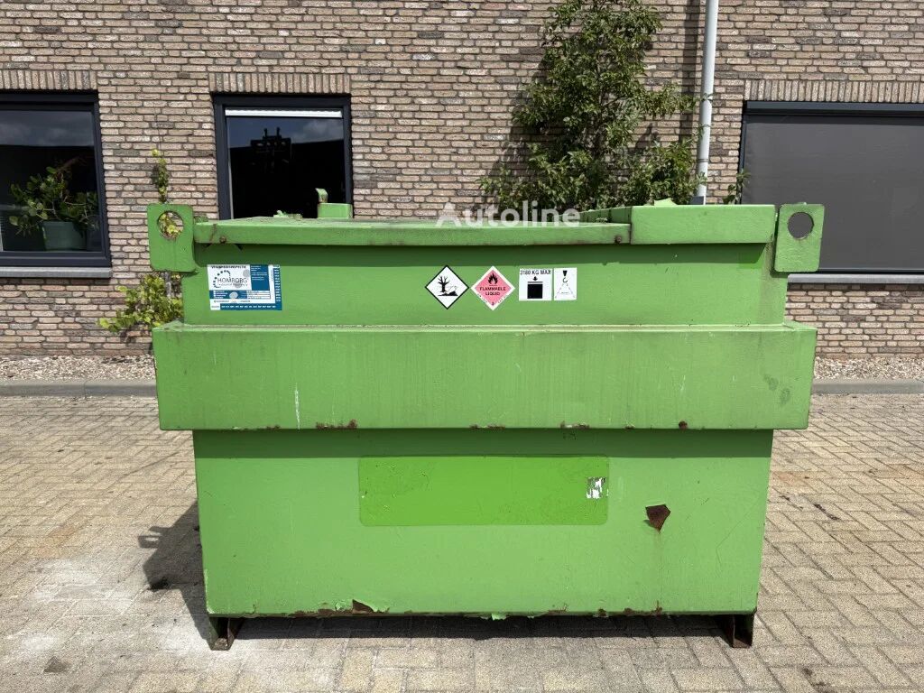 Kiwa IBC Steenbergen IBC Dieseltank 2000 liter met handpomp Milieutan rezervoar za skladistenje goriva