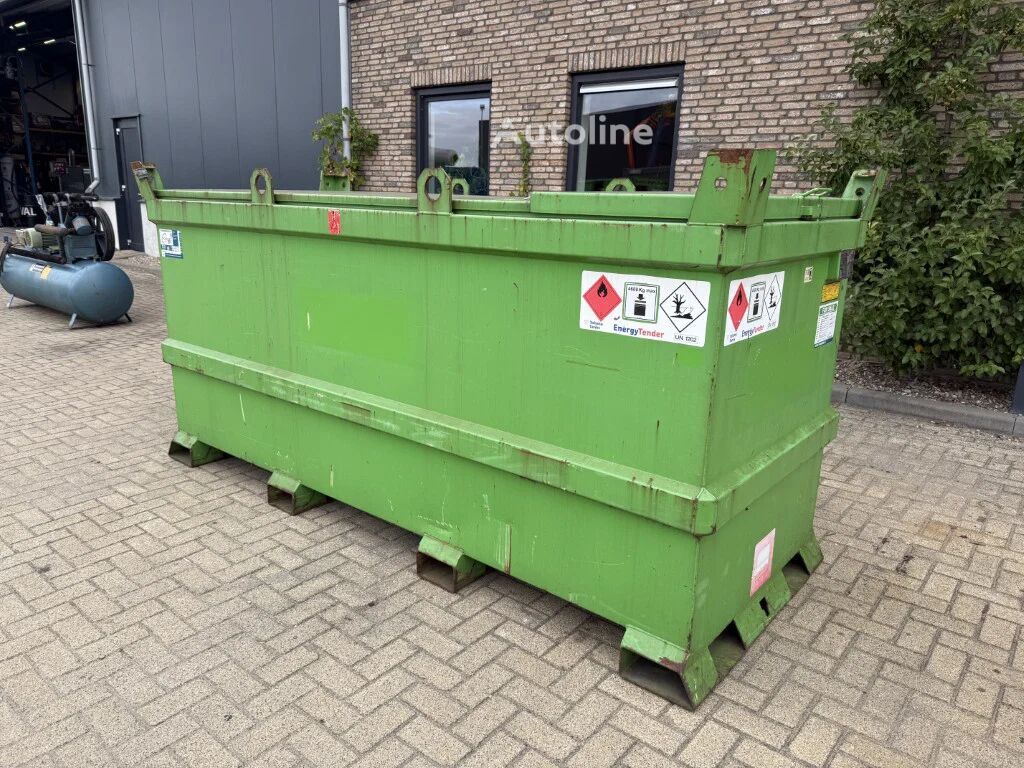 Tolsma IBC 3000 liter Dieseltank met Handpomp Milieutank rezervoar za skladistenje goriva