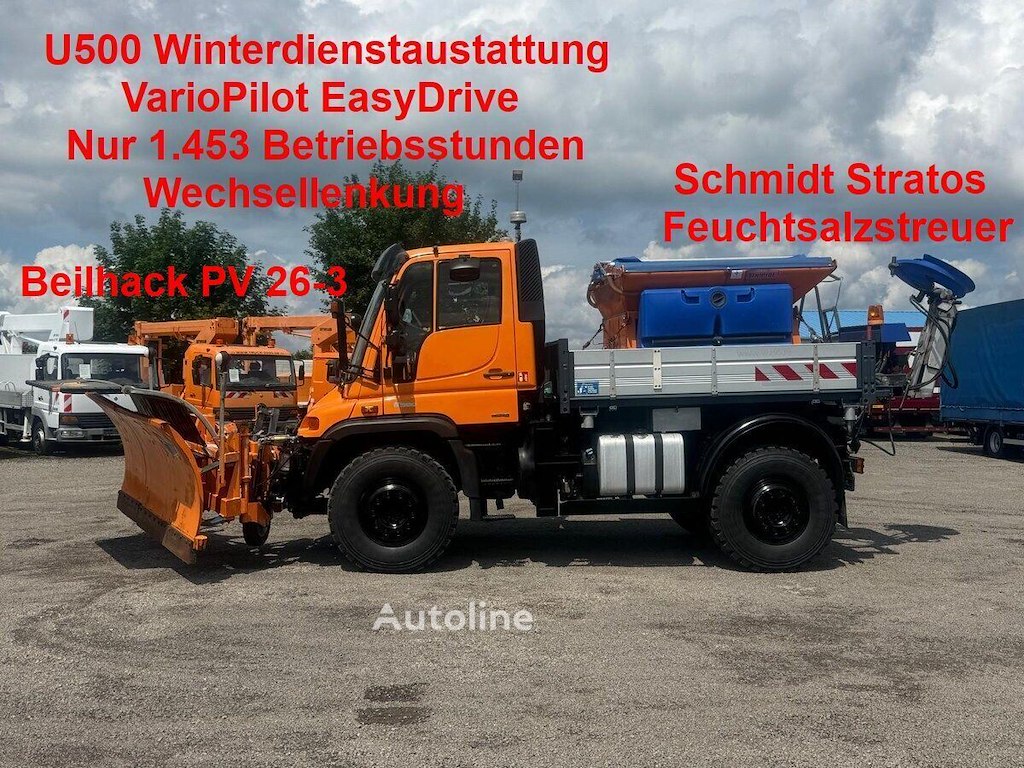 Unimog U500 masina za ciscenje snijega