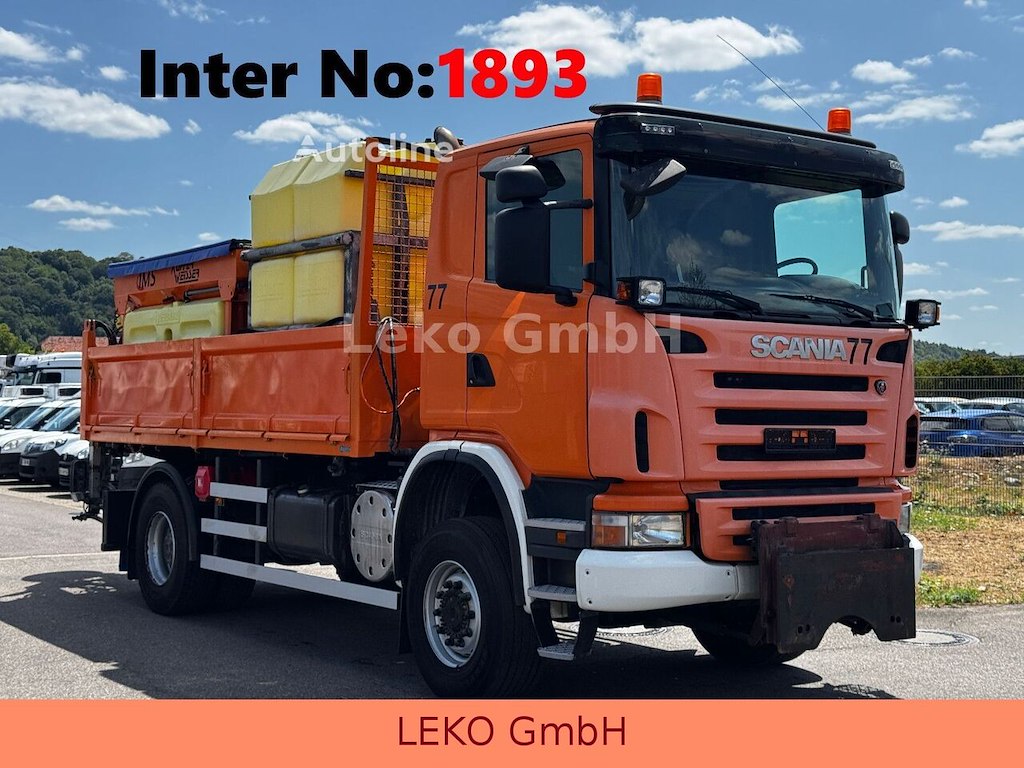 Scania P114 rasipač peska