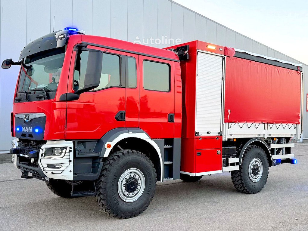 Novo MAN TGM 18.320 4x4 Gerätewagen Logistik GW-L2 vatrogasno vozilo