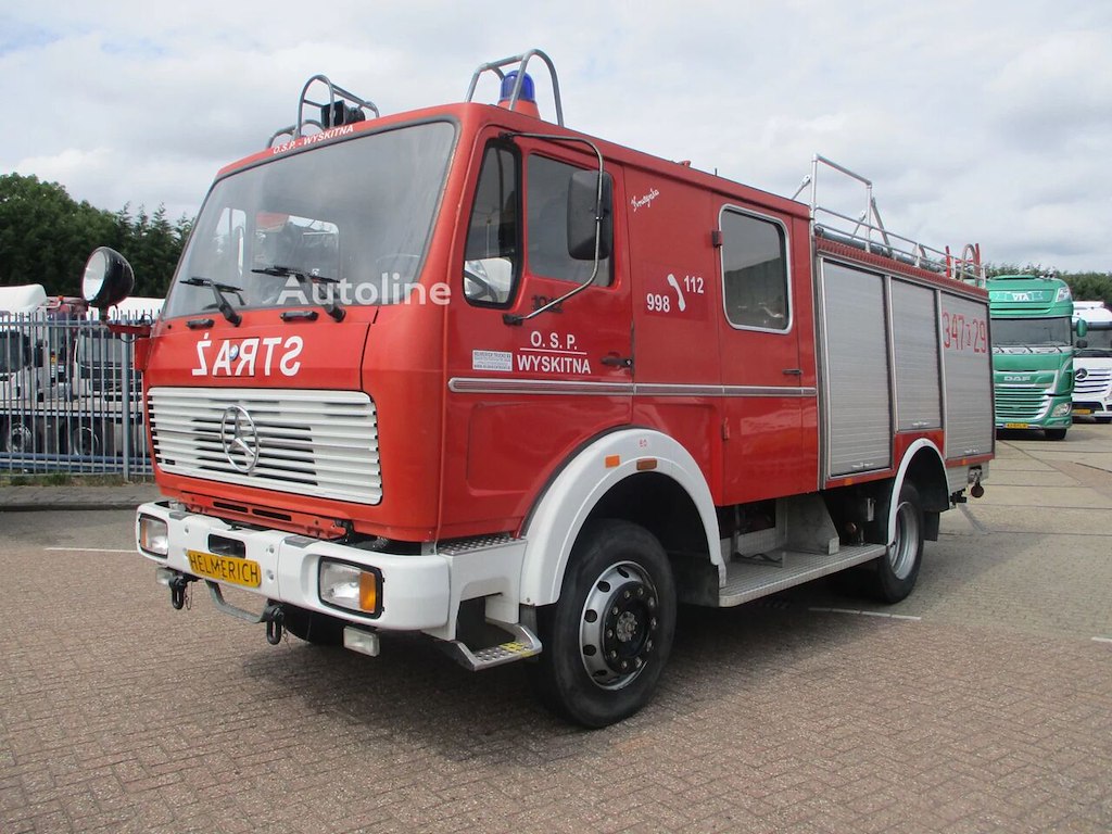 Mercedes-Benz 1017 TURBO 4X4 FIRETRUCK 53940 KM LIKE NEW vatrogasno vozilo