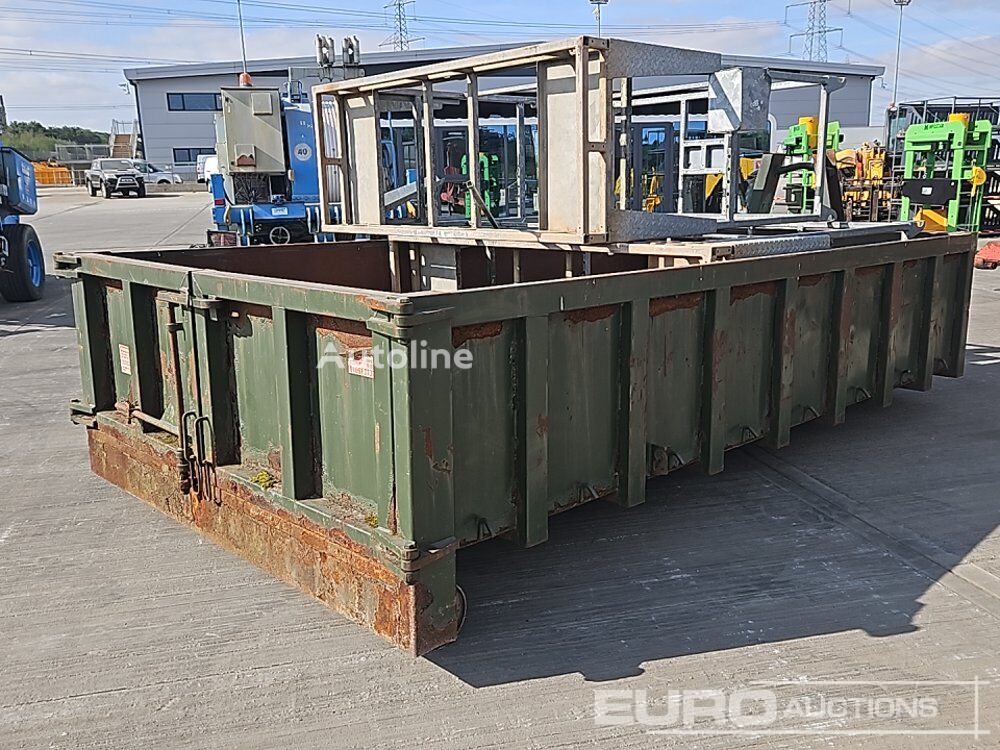 Prodaje se 15 Yard RORO Skip to suit Hook Loader Lorry multilift kontejner na aukciji