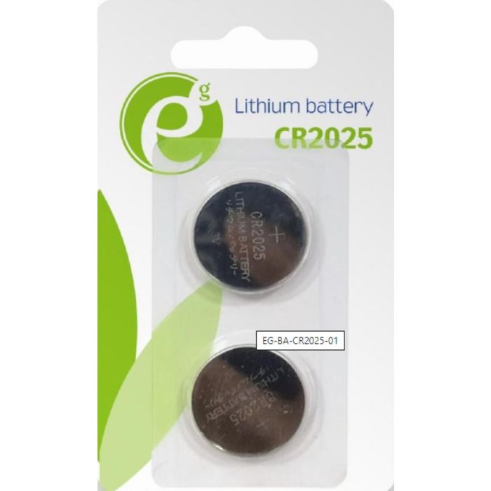 EG-BA-CR2025-01 ENERGENIE CR2025 Lithium button cell 3V PAK2