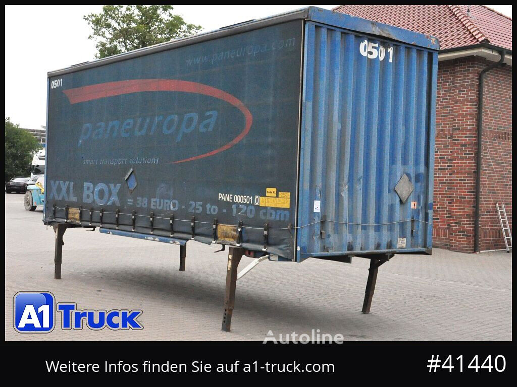 Krone Wechselbrücke Jumbo BDF 7,82, Code XL izmenjivi sanduk s ceradom