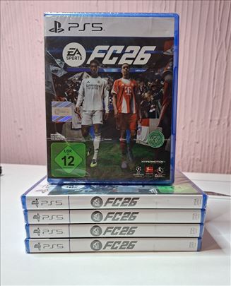 NOVO ORIGINAL EA FC 26 PS5 Neotpakovano