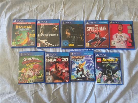 Sony PS4 Igre