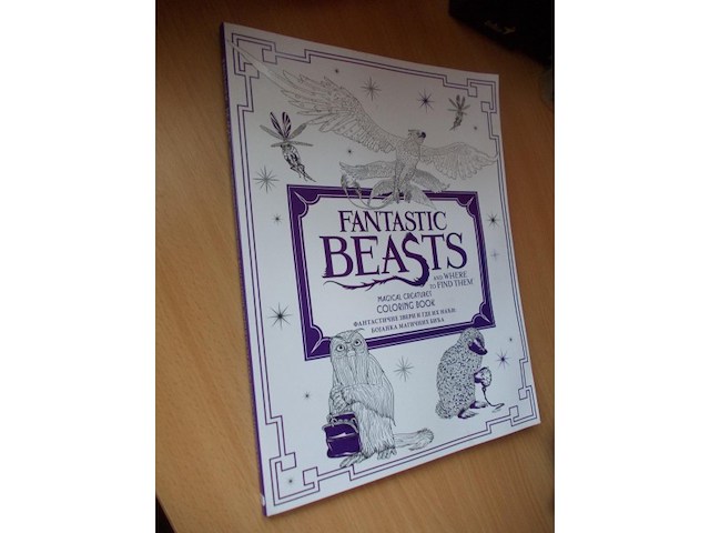FANTASTIC BEASTIS -Bojanka magičnih bića