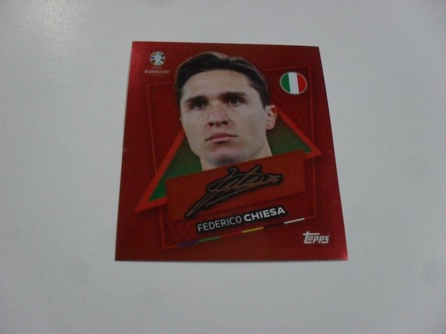 EURO 2024 GERMANY - FEDERICO CHIESA ITA SP