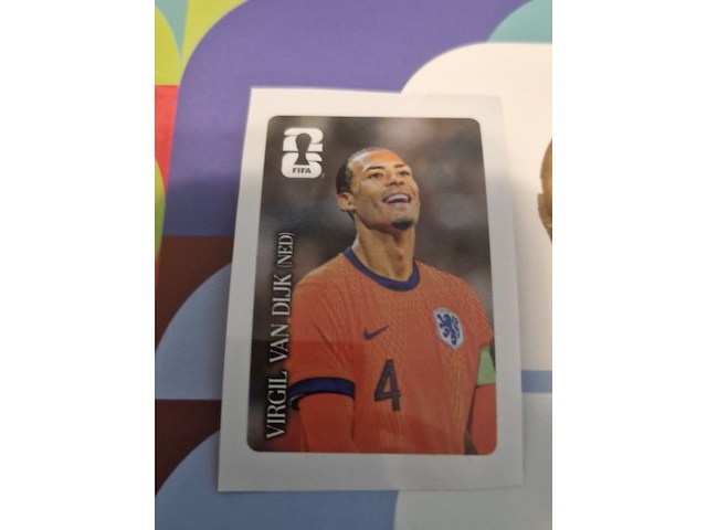 FIFA WORLD CUP 2026 COCA COLA - C6 - Virgil van Dijk