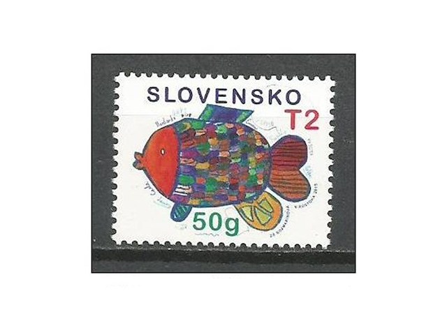 SLOVACKA Slovakia 2015. T2 50 g MNH cisto