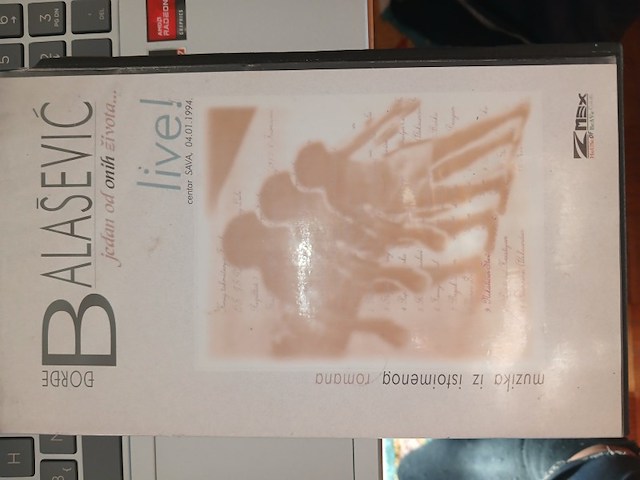Balasevic - jedan od onih zivota live Vhs kaseta