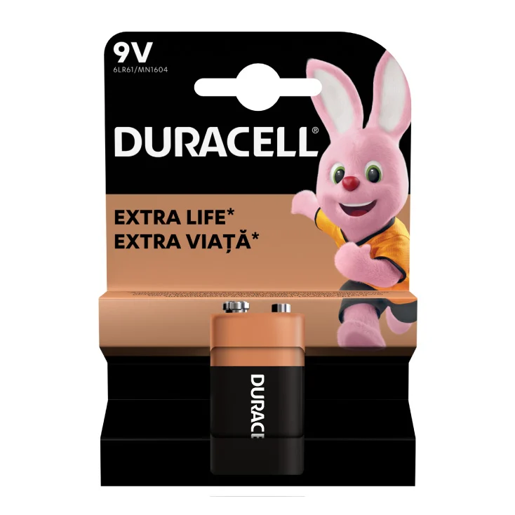 DURACELL BATERIJA ALKALNA 9V