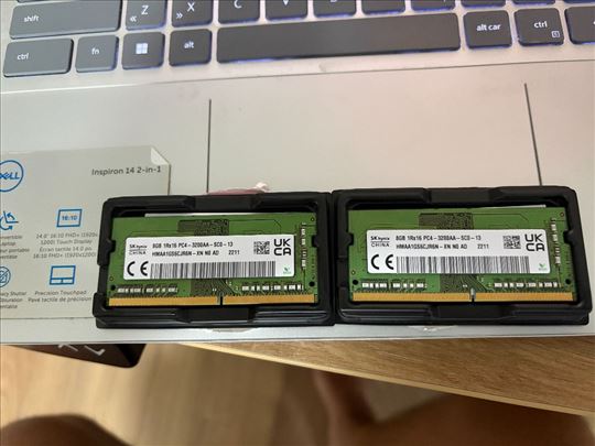 16 GB (2x8GB) DDR 4 iz Dell Inspiron 14